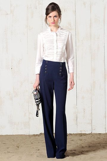 How To Wear Sailor Pants 15 Elegant Outfit Ideas For Women Fmag